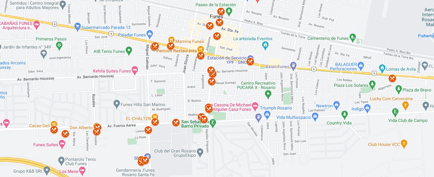 Te presentamos el mapa gastronómico de Funes - El Occidental