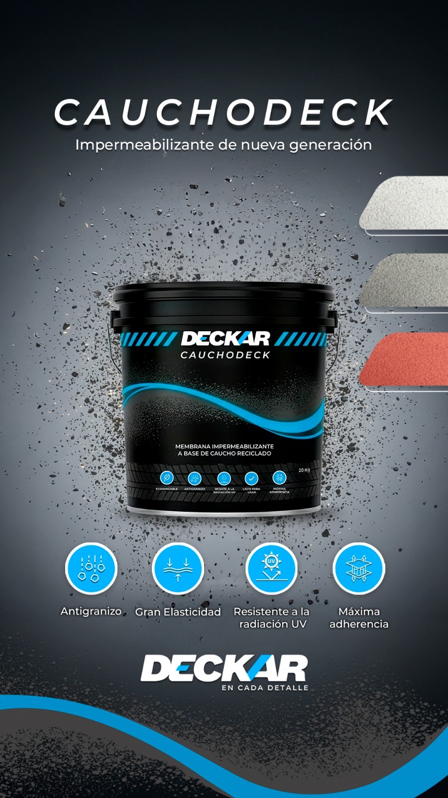 Deckar lanza Cauchodeck: una nueva generación de impermeabilizantes ...